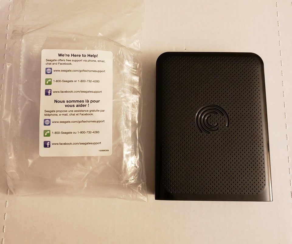 Seagate GoFlex Home Network Storage System includes adapter to connect ...