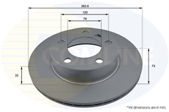 Comline ADC2823V Brake Disc for sale online | eBay