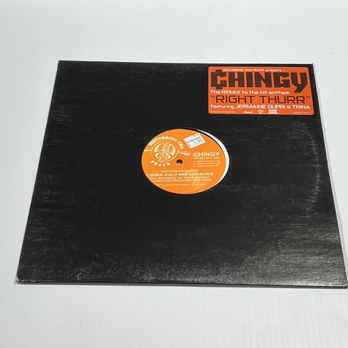 Chingy Right Thurr Remix Promo Vinyl Record Hip Hop 12" Trina Jermaine ...