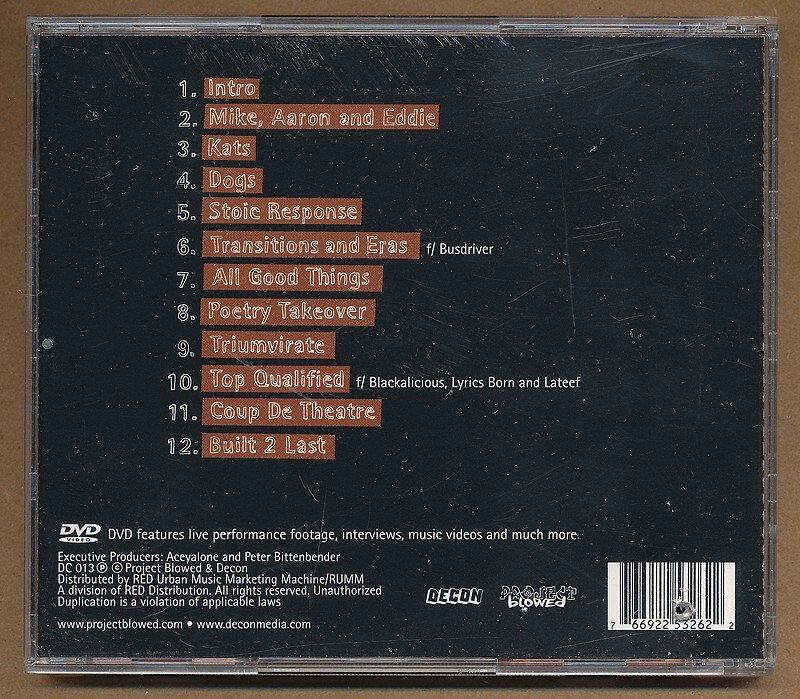 Haiku D'Etat [Aceyalone, Mikah 9 & Abstract Rule] Coup De Theatre RARE ...