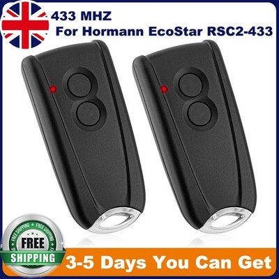 Remote Control for Hormann EcoStar RSC2-433 RSE2-433，433MHz，2PCS | eBay UK