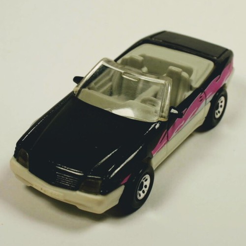 Matchbox Mercedes Benz 500 SL, White w/ Black from 1997 Convertibles ...
