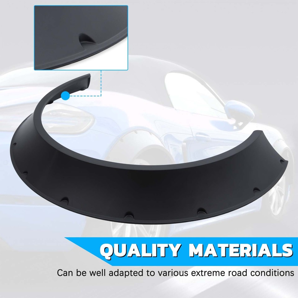 2020-2024 Chevy Corvette C8 Fender Flares Wide Body Kit 890mm Wheel ...