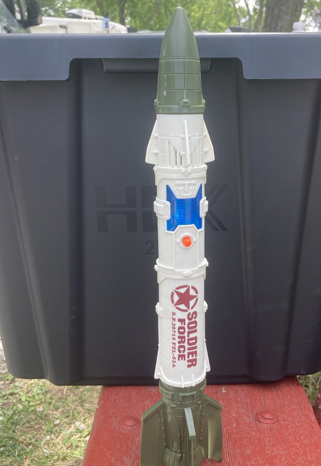 2008 Chap Mei Soldier Force Rocket Missile / Lights And Sound Tested | eBay