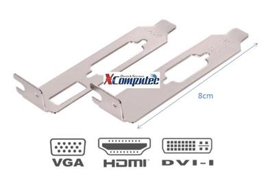 Low Profile bracket, DVI HDMI / VGA for LP compatible Video cards, for ...