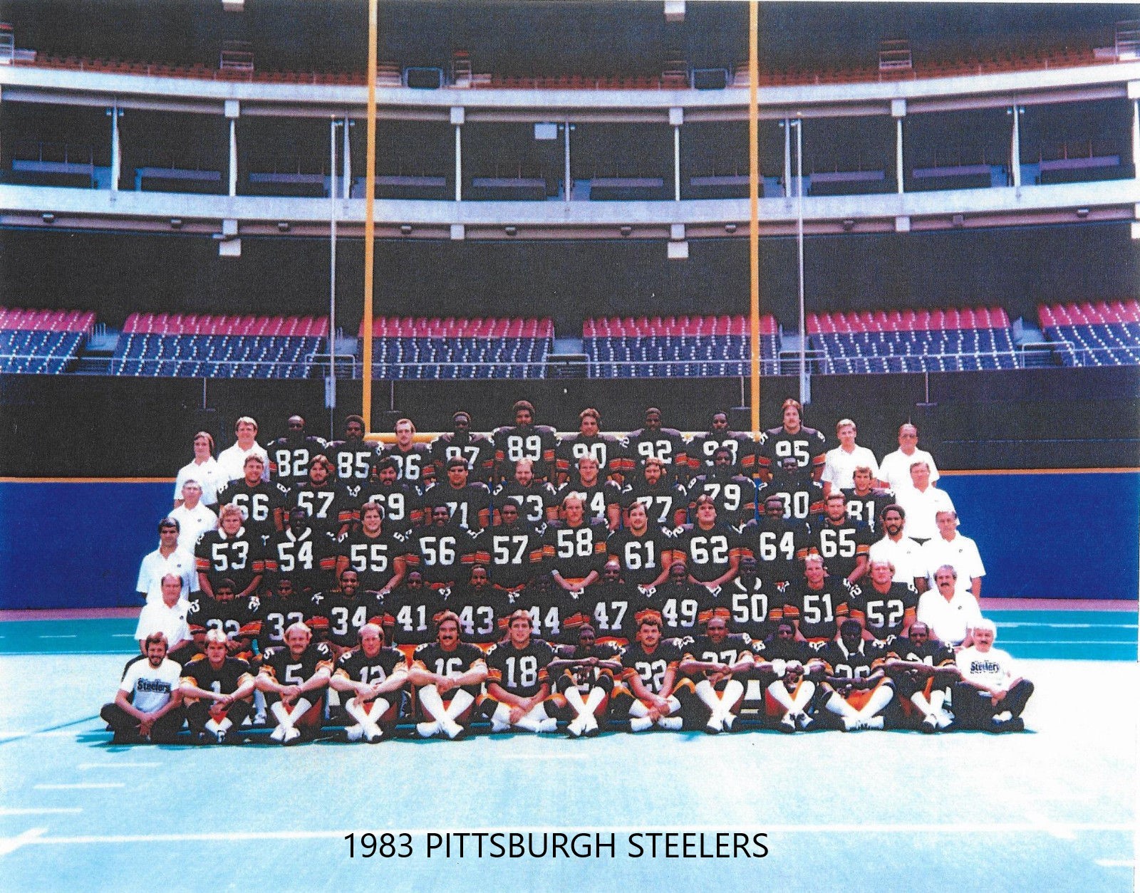 1983 PITTSBURGH STEELERS 8X10 TEAM PHOTO NFL FOOTBALL PICTURE | eBay