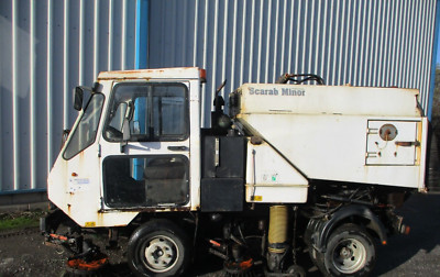 Scarab Minor road sweeper diesel street cleaner johnston delivery ...