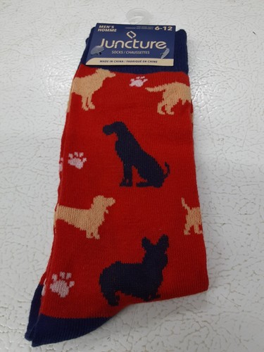 Mens/Women Cute Dog Crew Socks- By Juncture- Free Shipping | eBay