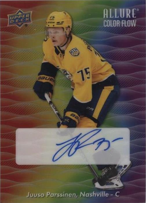2023-24 Upper Deck Allure - Color Flow Full Rainbow Autographs Juuso ...