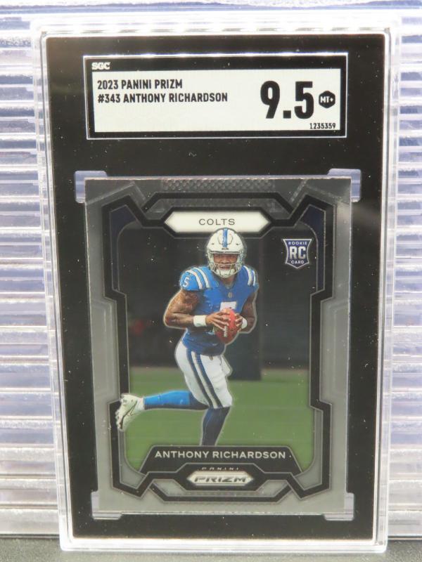 2023 Panini Prizm Anthony Richardson Rookie Card RC #343 SGC 9.5 MINT ...