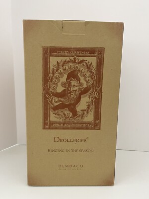 Demdaco Drolleries Replacement BOX ONLY Christmas RINGING IN THE SEASON ...