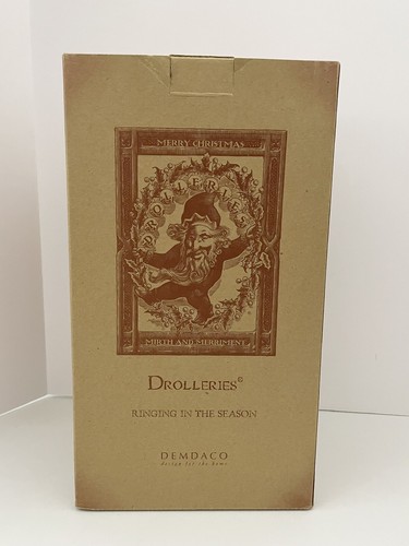 Demdaco Drolleries Replacement BOX ONLY Christmas RINGING IN THE SEASON ...