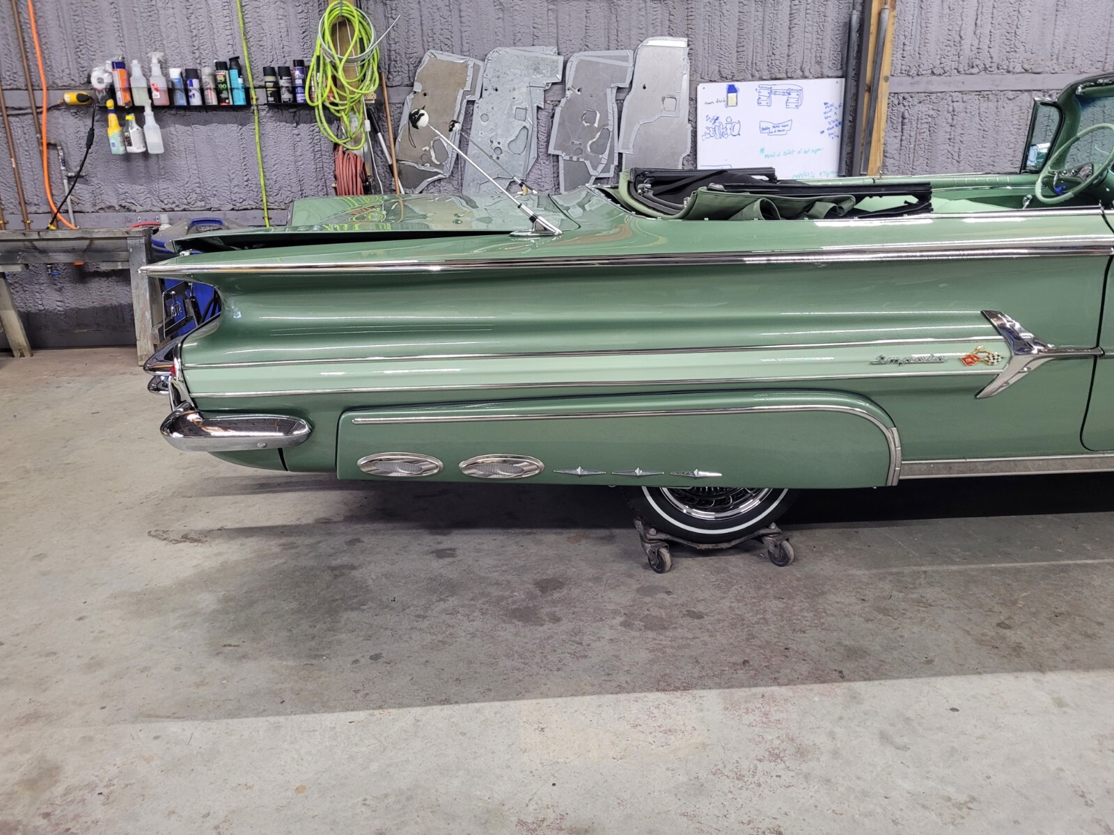 1958-1960 Chevy Impala Cruiser Skirt Weatherstrip Foxcraft Turnpike ...