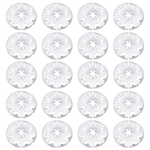 20 Pieces Heat Shield Clips Exhaust Heat Shield Clip Nut Washers Metal ...