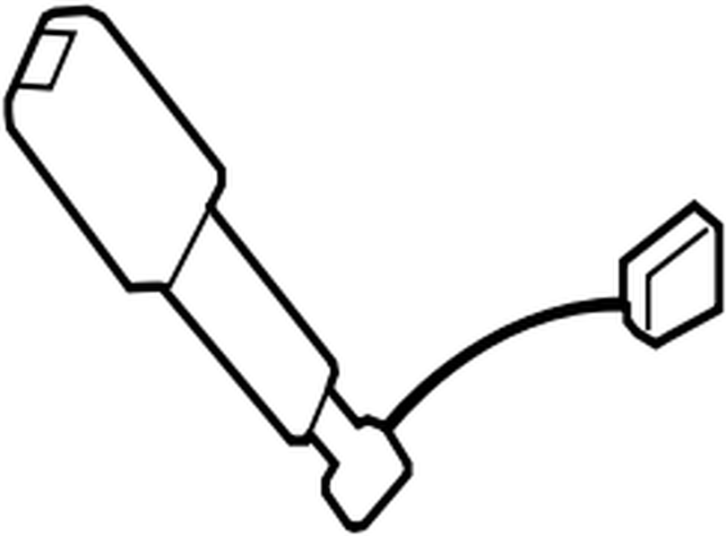 NISSAN PATHFINDER QX4 86843-2W600 BELT ASSY-FRONT SEAT BUCKLE LH DRIVER ...