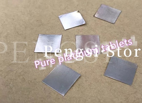 Platinum sheet platinum sheet electrode PT sheet 10*10*0.1mm | eBay