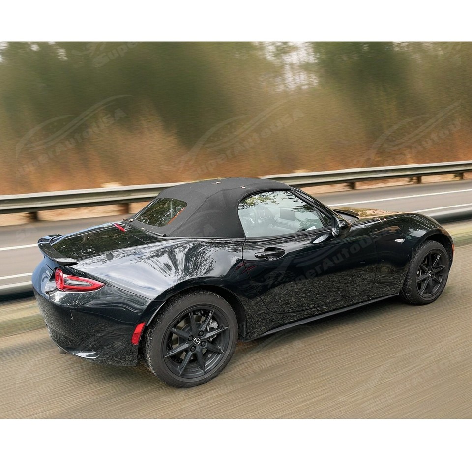 For 2016-2025 Mazda Miata ND MX5 Rear Trunk Spoiler Wing Deck Lid Real ...