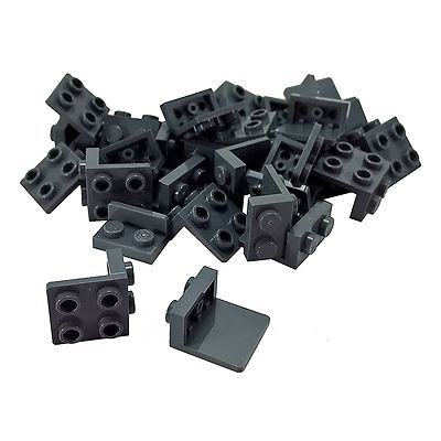 30 NEW LEGO Bracket 1 x 2 - 2 x 2 BRICKS Dark Bluish Gray | eBay
