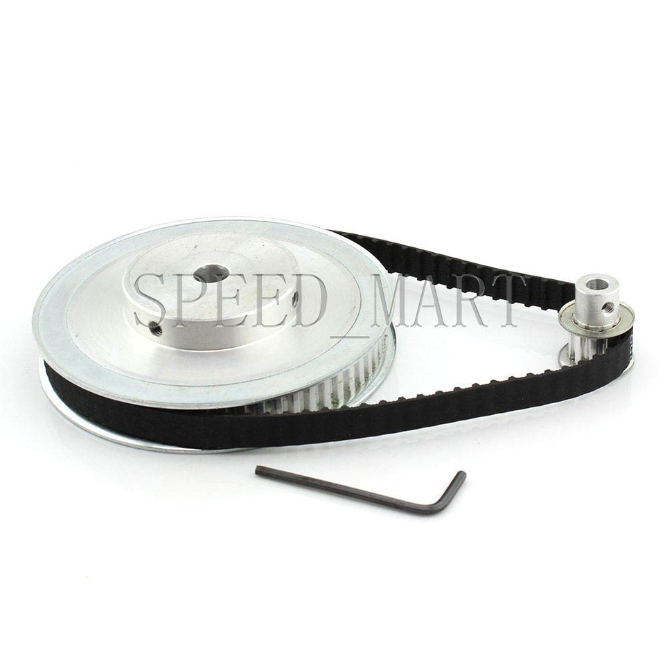 XL 60T 10T Timing Pulley Belt set kit Reduction Ratio 6:1 For Stepper ...