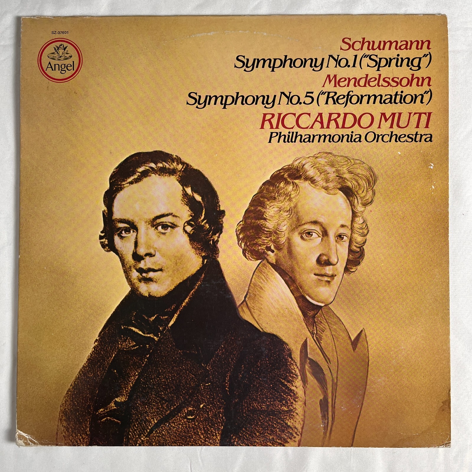 SCHUMANN/MENDELSSOHN Spring/Reformation 1979 Vinyl LP Angel SZ-37601 ...