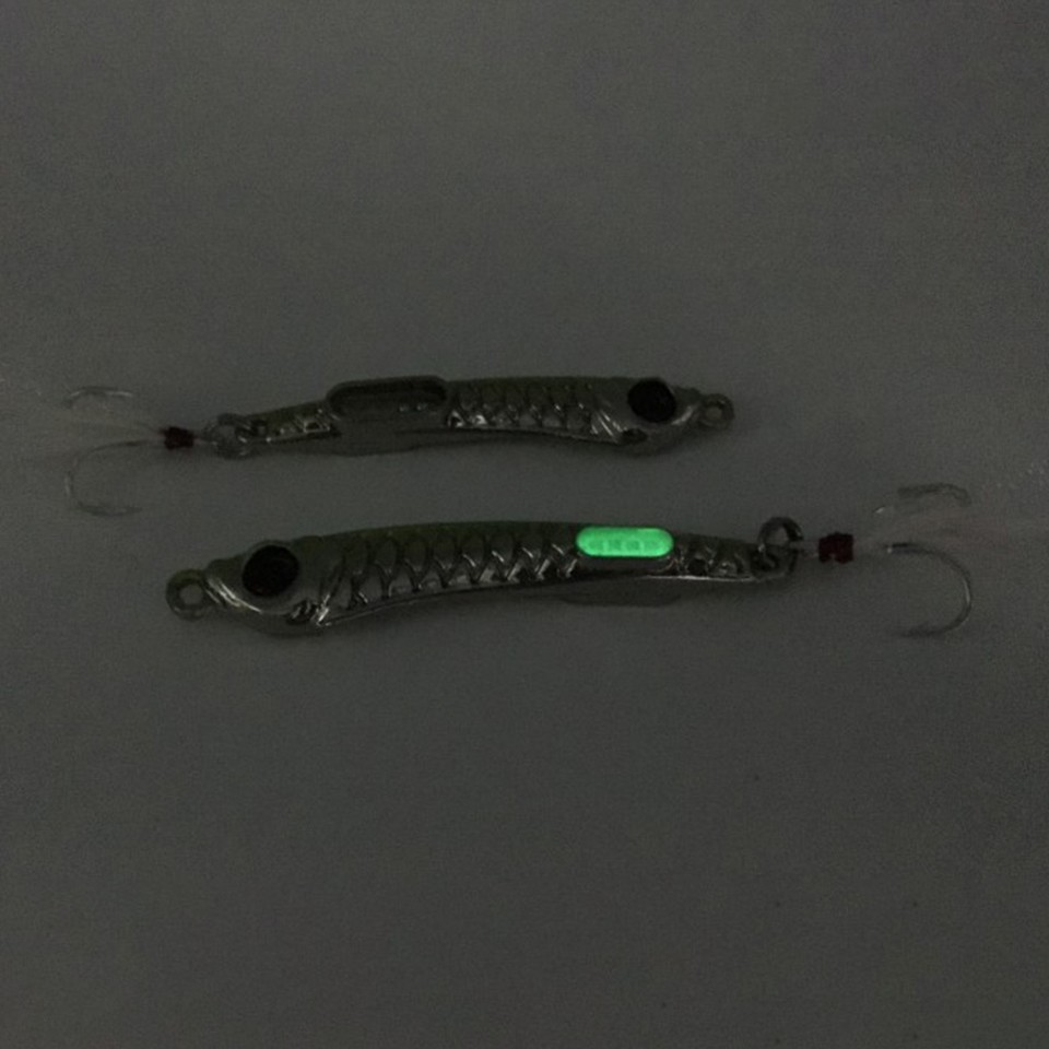 10g/15g 6cm/6.5cm Fishing Lure Plate Style Making Sound Plate Bionic ...