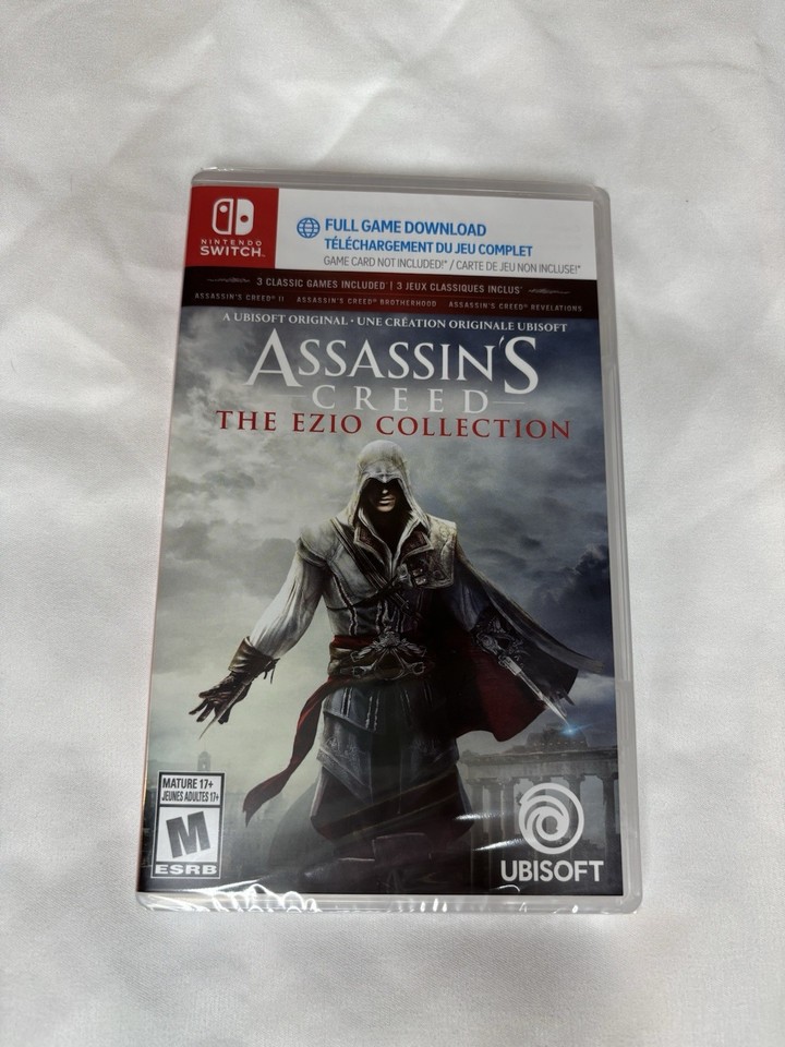 Assassins Creed The Ezio Collection Nintendo Switch NEW - Three Game DOWNLOAD | eBay