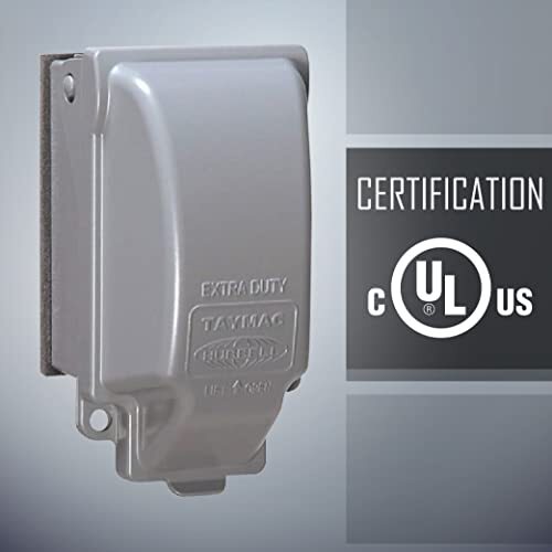 MX3200 RaynGuard Extra Duty Metal Weatherproof in-Use Cover, 1-Gang, 3. ...