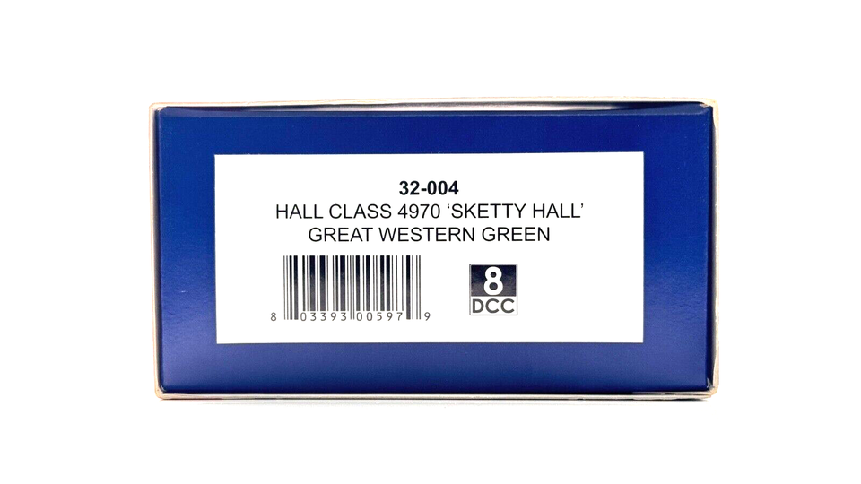 BACHMANN 00 GAUGE - 32-004 - HALL CLASS 4970 'SKETTY HALL' GREAT ...
