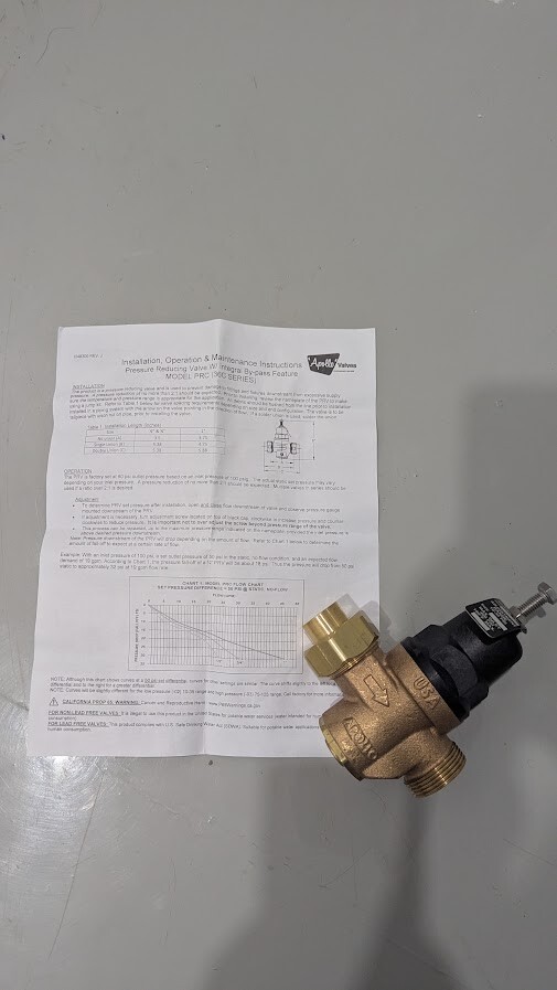 Apollo PRC Pressure Reducing Valve 1/2" 36C10302 | eBay