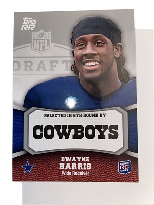 2011 Topps Rising Rookies #156 Dwayne Harris RC Dallas Cowboys SC114 | eBay