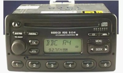 FORD RADIO CODE SERVICE PUMA GALAXY MONDEO FIESTA KA 6000 6006 CD ...
