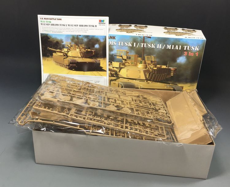 Ryefield-Model 1/35 5004 US MBT M1A2 Sep Tusk I/II/M1A1 w/ Workable ...