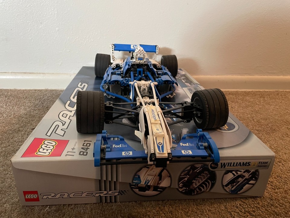 LEGO RACERS Williams F1 Team Racer Blue Fully Assembled 2002 Ages 11 ...