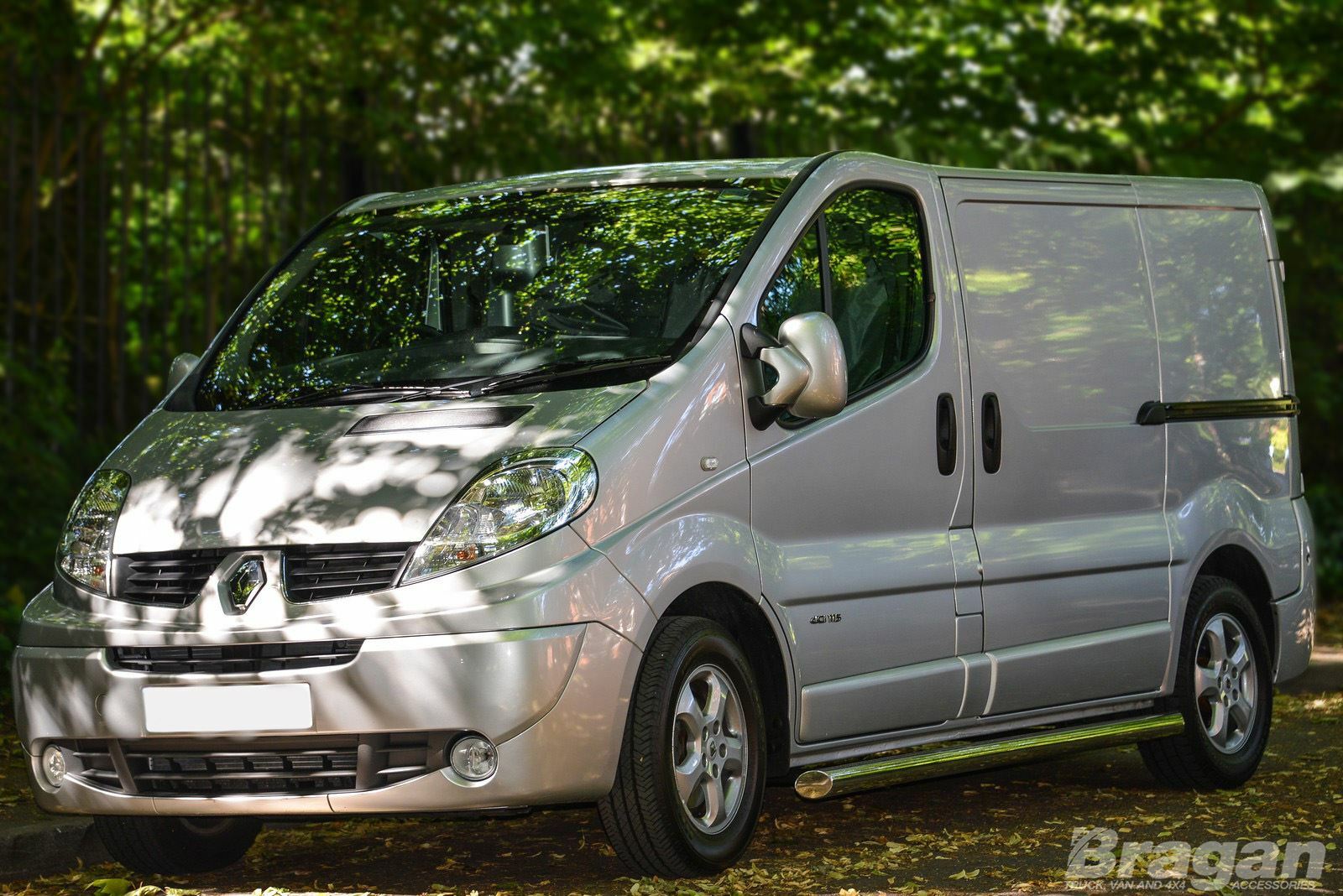 Side Bars 3" To Fit Renault Trafic 2002 - 2014 SWB Stainless Steel ...