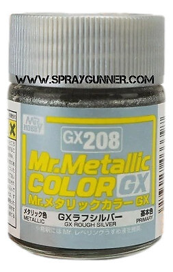 GSI Creos Mr.Metallic Color GX: Rough Silver (GX-208) 4973028033397 | eBay