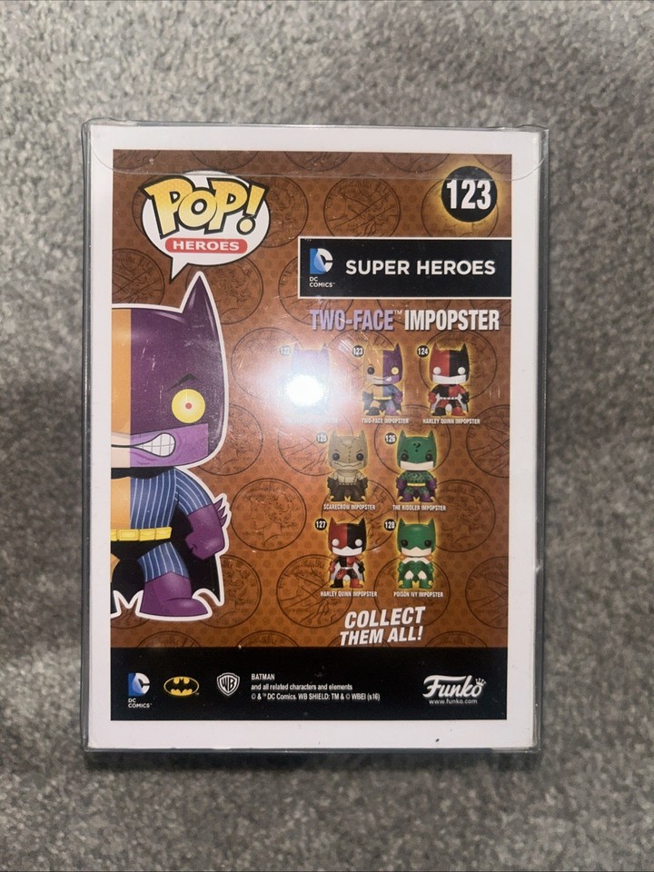Funko Pop Dc Super Heroes #123 Two-face Imposter Batman New In Box | eBay