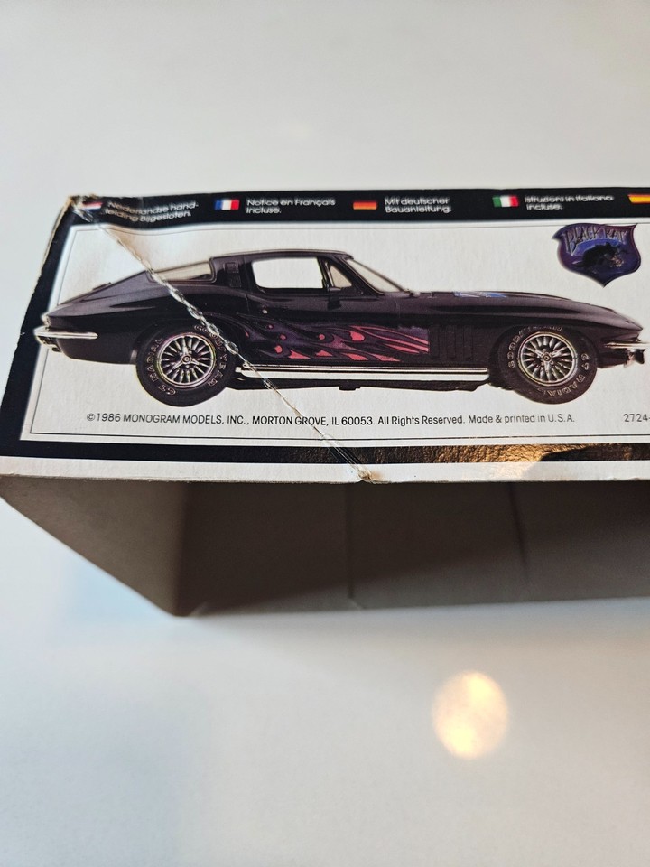 ‘65 Vette Street Machine Monogram 1/24 Scale Model Kit New Sealed (982 ...