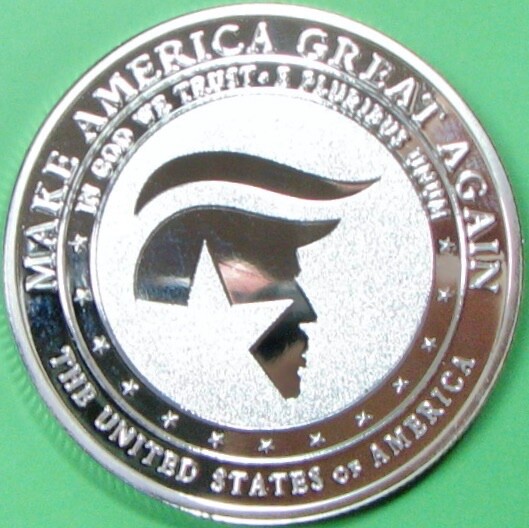 Donald Trump MAGA. Challenge Coin. 1.5".. 74b. | eBay