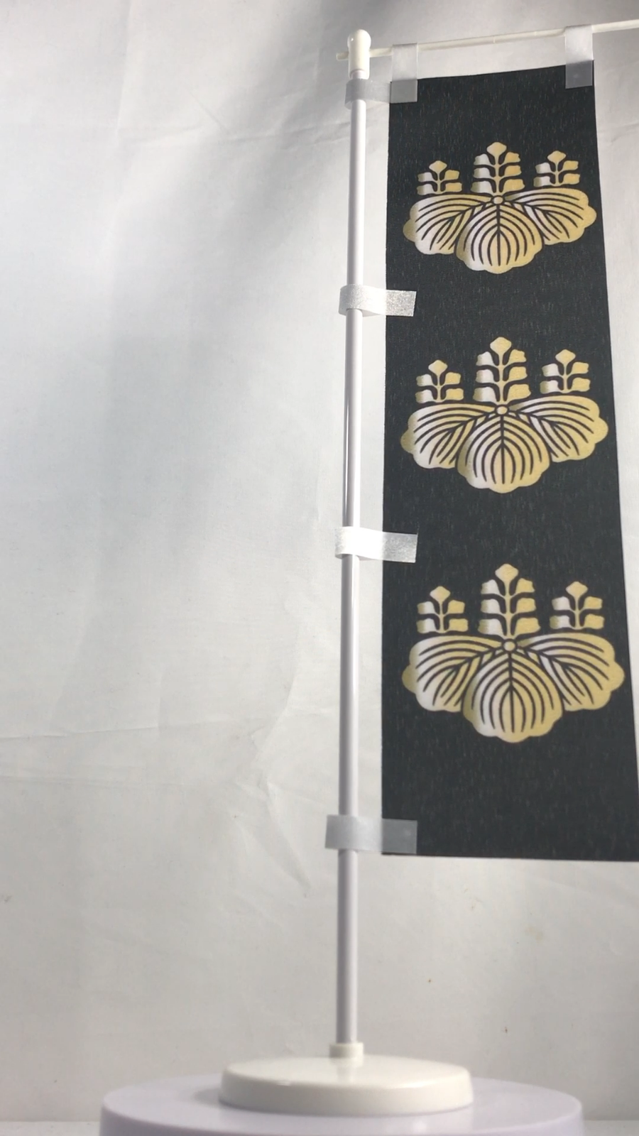 Sengoku Warlord mini Nobori with Stand Japan Samurai Toyotomi Family ...