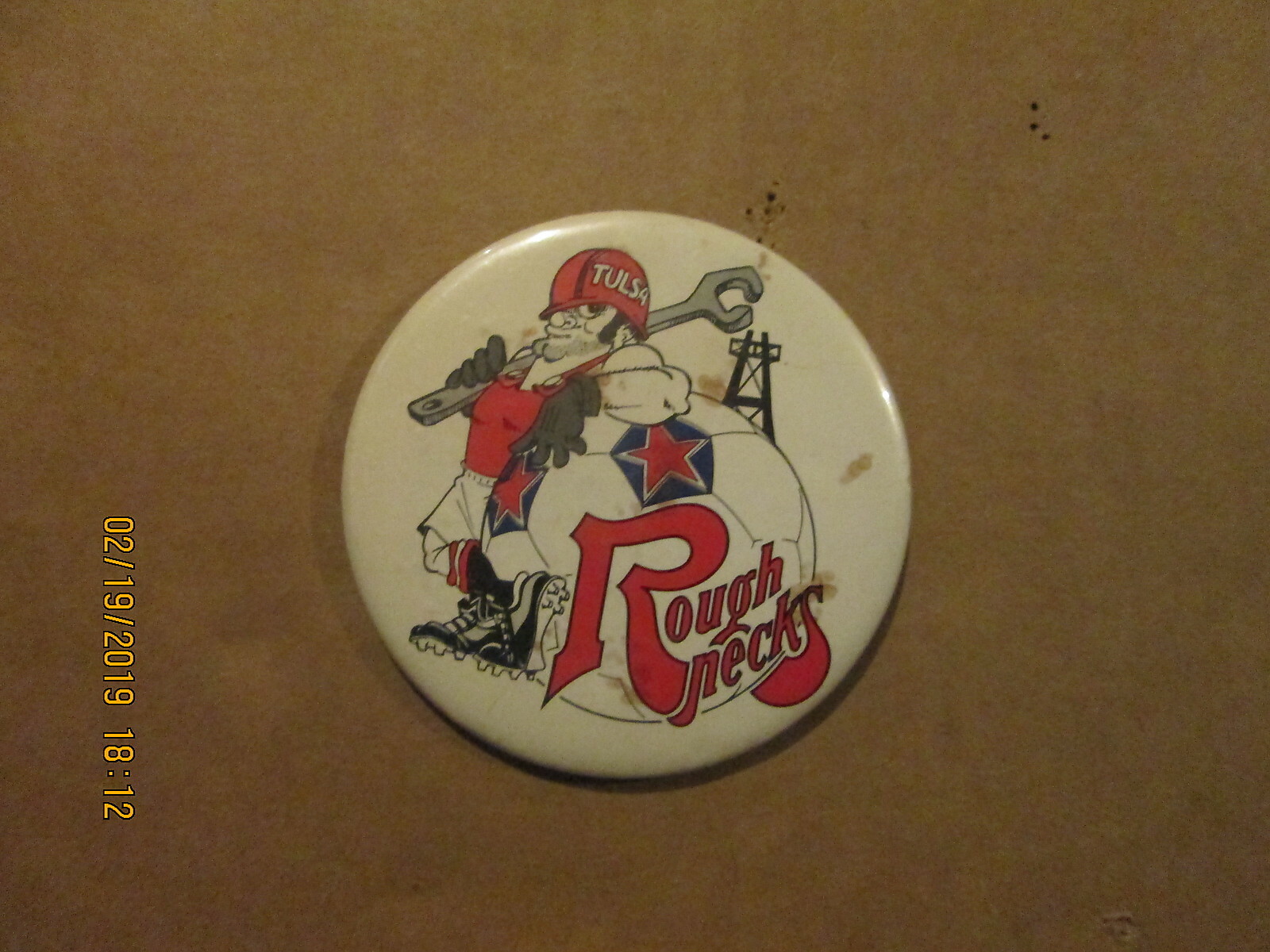 NASL Tulsa Roughnecks Vintage Defunct Circa 1978 Team Logo Soccer ...
