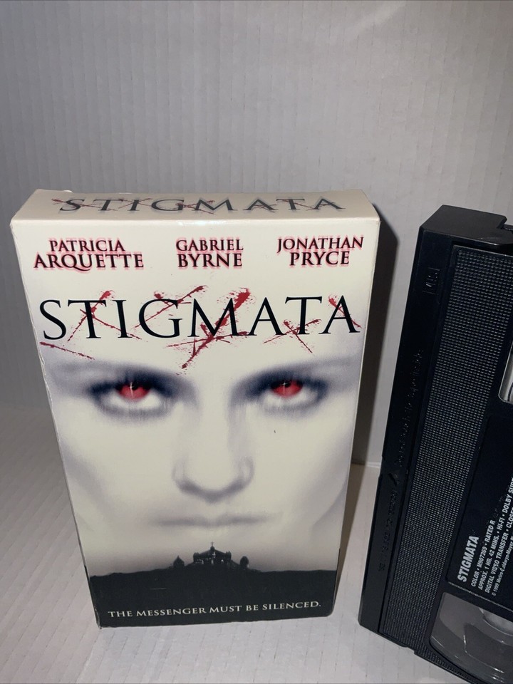 Stigmata VHS Used Movie Patricia Arquette Jonathon Pryce Horror ...