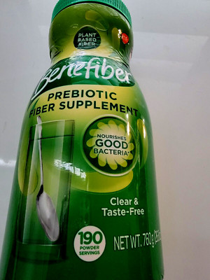 Benefiber Prebiotic Fiber Supplement, 190 Servings Largest Size, Free ...