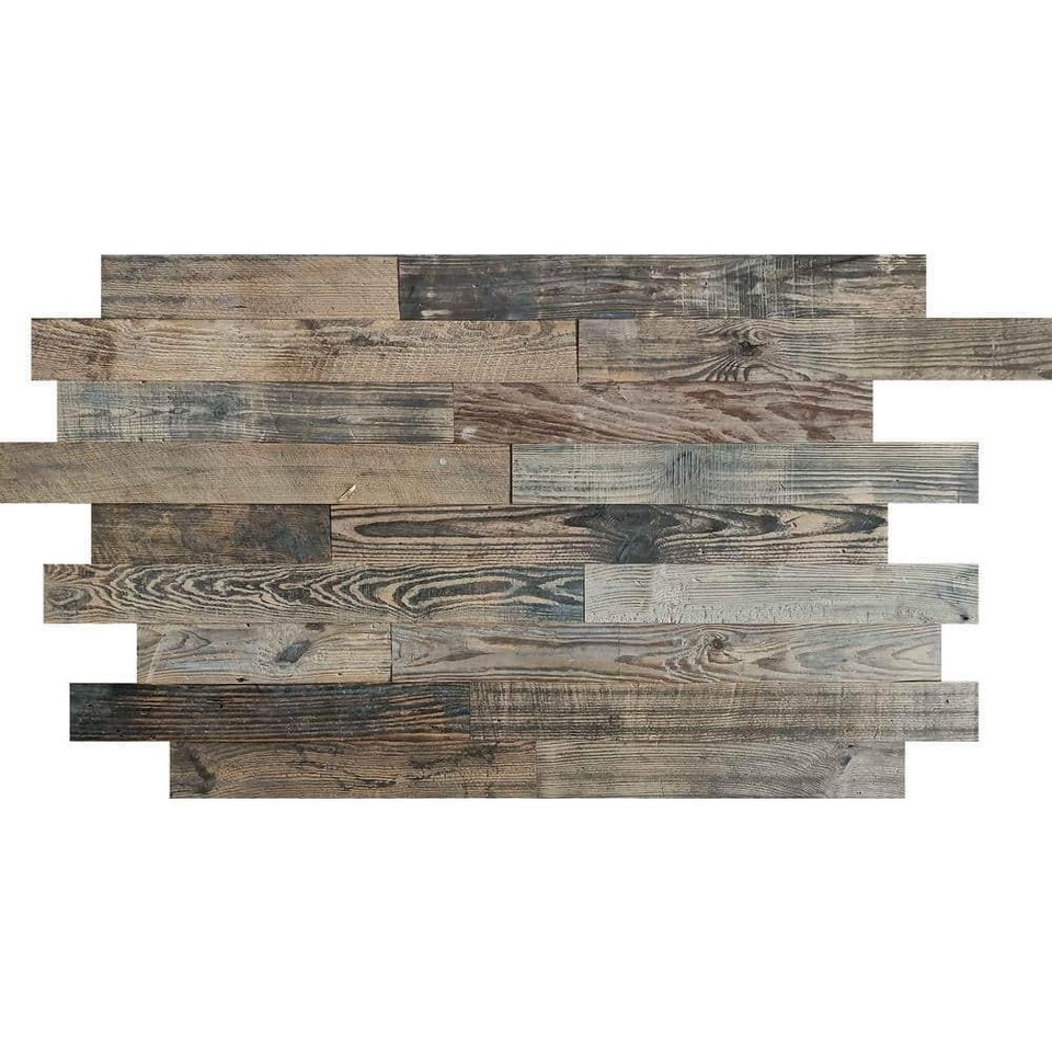Ejoy Barn Wood Panels Wall Rustic Look Naturally Weathered Reclaimed(7 ...