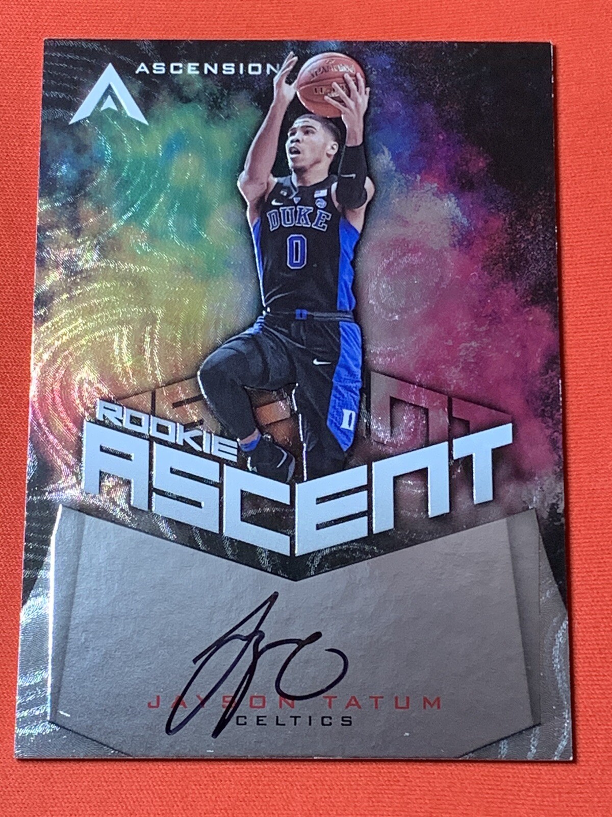 Jayson Tatum 2017-18 Ascension Rookie Ascent On Card Auto /299 RC *Rare ...