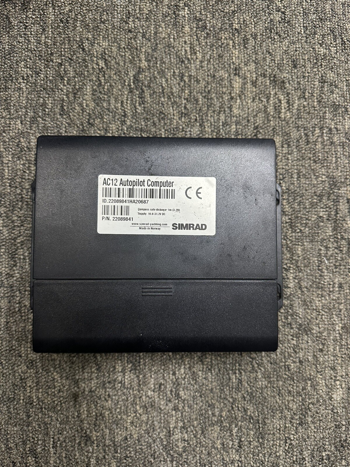 Simrad AC12 Autopilot Computer Part Number 22089841 for sale online | eBay