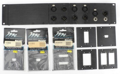 Middle Atlantic UCP Modular Rack Panel With XLR, 1/4", and 7 Extra ...