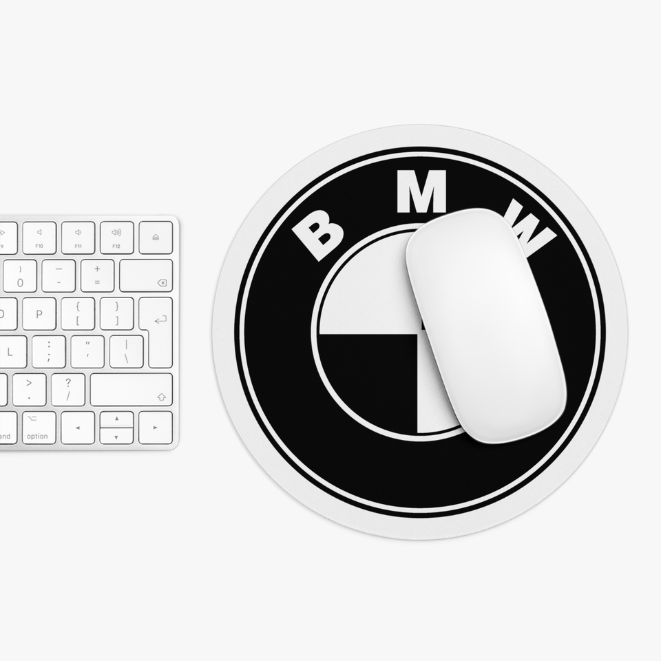 BMW Logo Mousepad - 7.5 inch circle mousepad - BMW German Car Fan | eBay UK