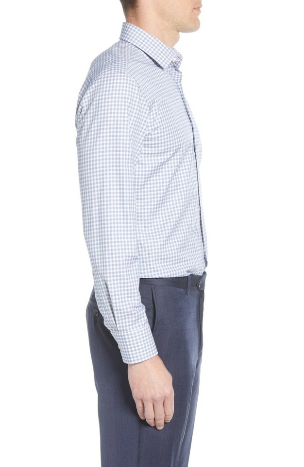 Hugo Boss Marley Sharp Fit Check Dress Shirt $138 | eBay
