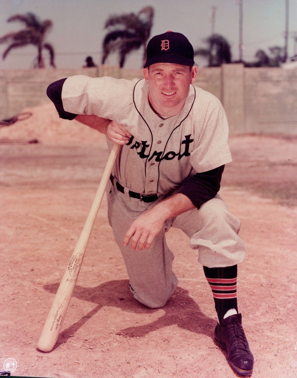 George Kell Detroit Tigers Licensed Unsigned Glossy Baseball 8x10 Photo ...