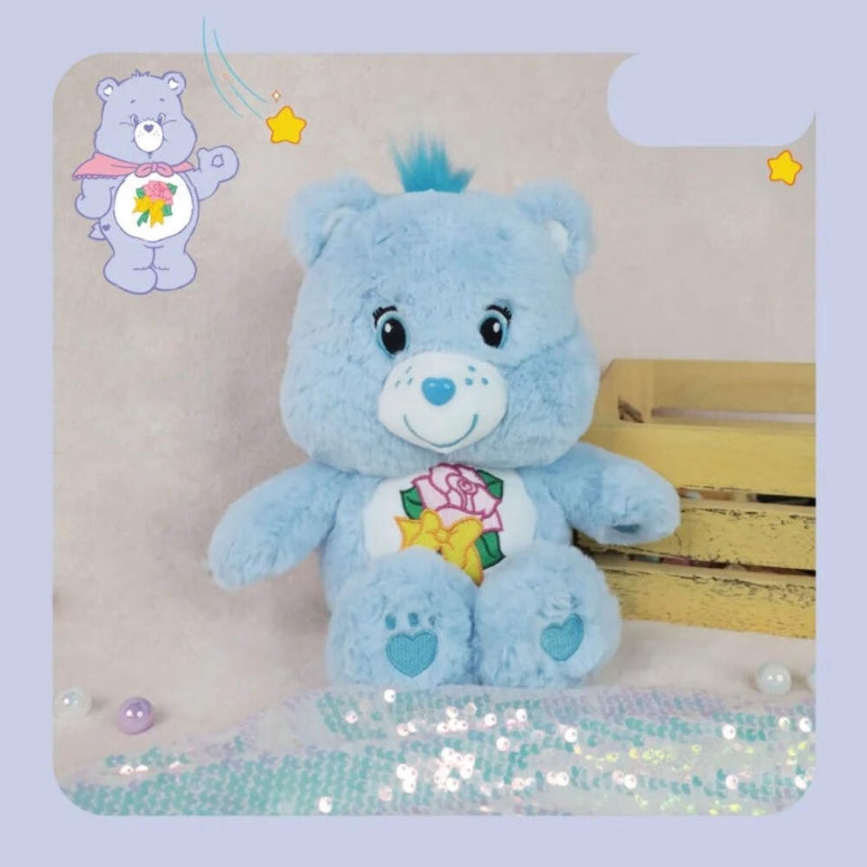 NEW Care Bears Grams Bear Rose Belly 13 inch Plush Miniso AUTHENTIC | eBay